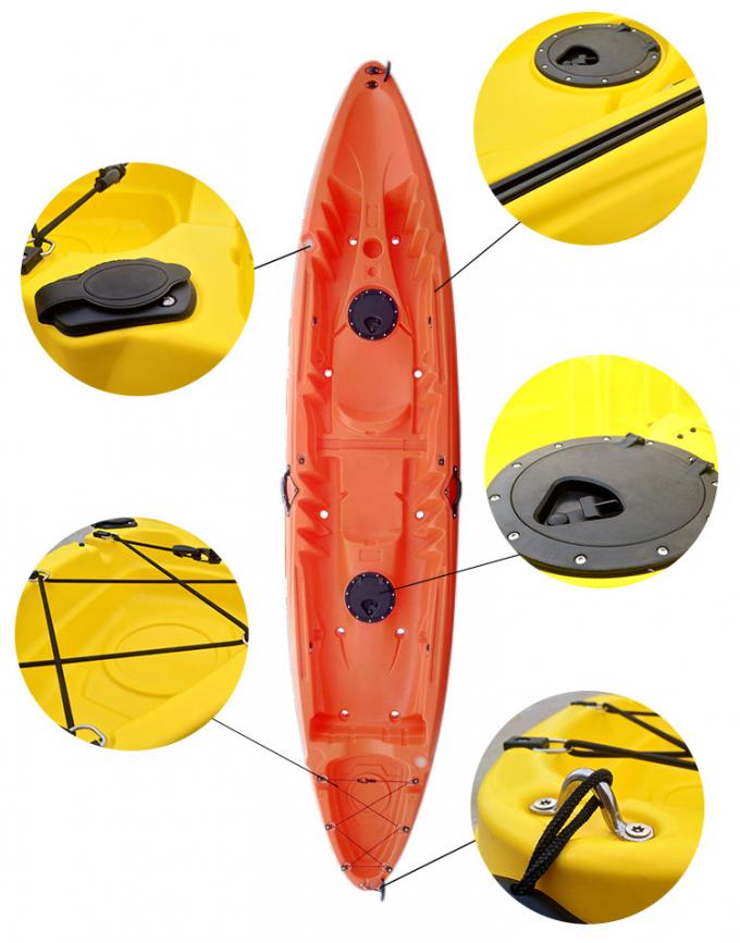 Double Tandem Fishing Kayak 2 Person Sit On Top Kayak For Sale