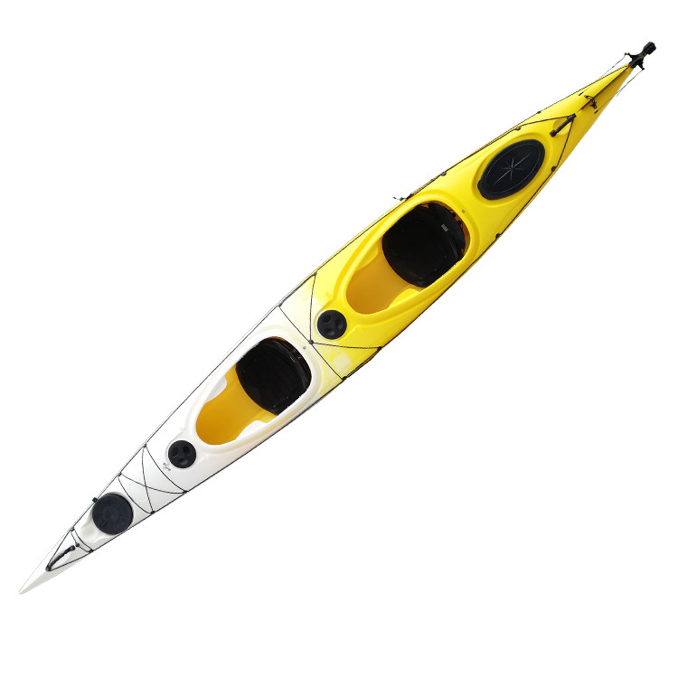 Tandem Sea Touring Kayak Sit In Pelican 2 Person 3 Years 8 Degree 529 Lbs